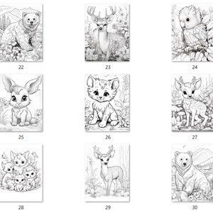 Coloring Book Pages for Children and Adults. 30 Printable PDF Pages for ...