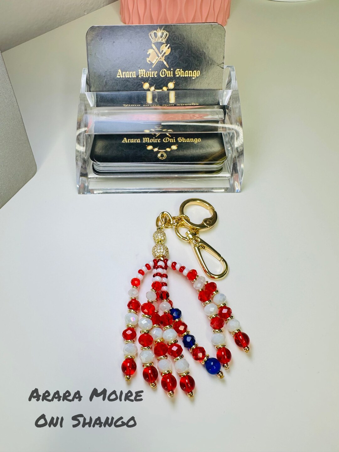 Shango Inspired Keychain - Etsy