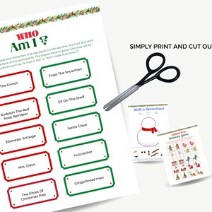 Printable Christmas Game Bundle, Christmas Party Games, Christmas Games ...