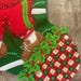 Football Santa Christmas Stocking, Personalized Christmas Stocking ...