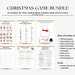 Printable Christmas Game Bundle, Christmas Party Games, Christmas Games ...