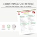 Printable Christmas Game Bundle, Christmas Party Games, Christmas Games ...