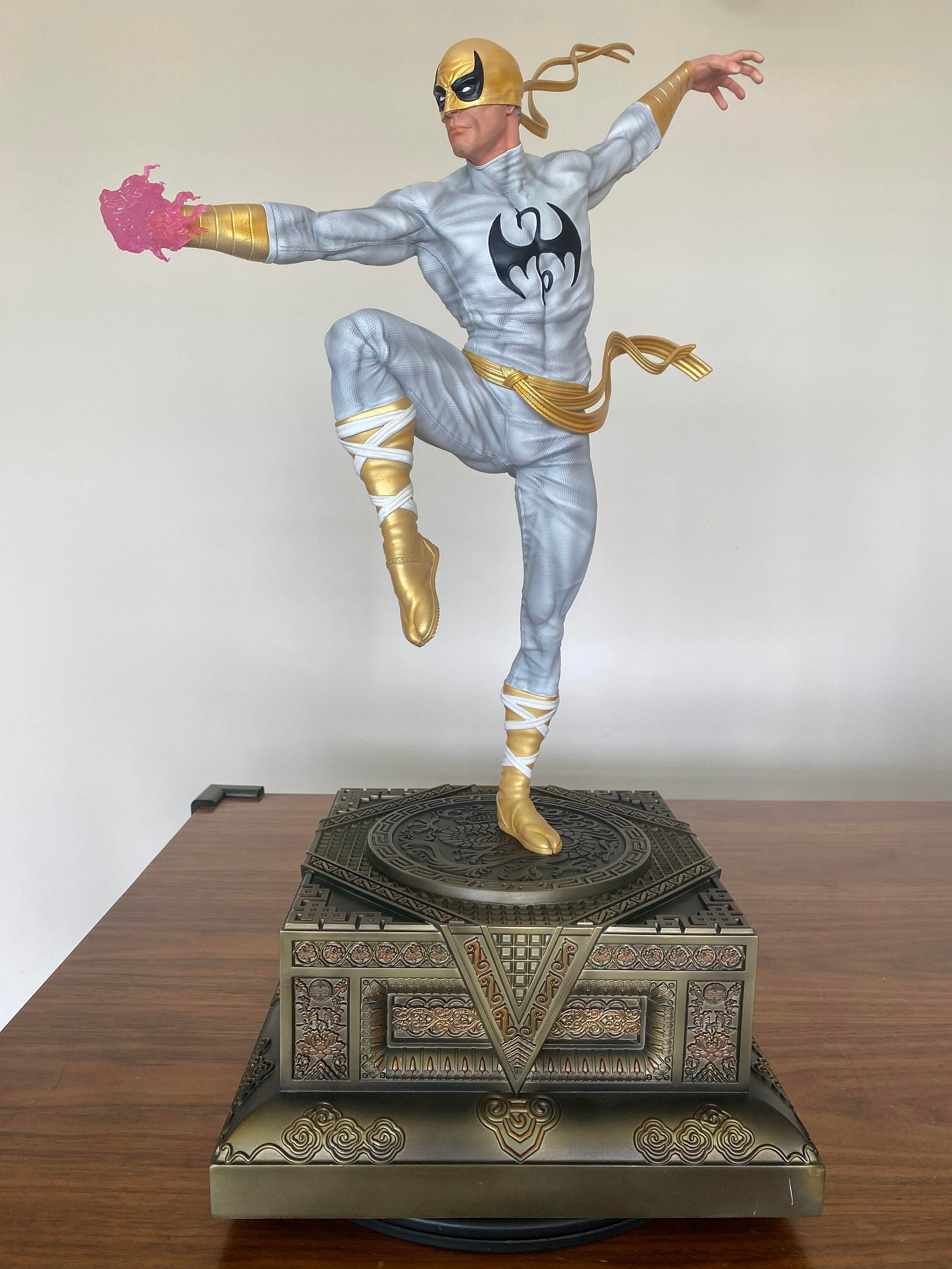 IRON FIST Custom Statue 1-4 STL Figura De Puño De Hierro Archivo 3D ...