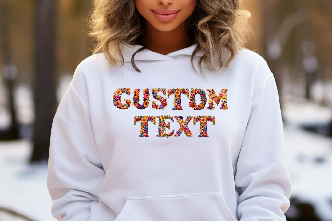Custom Hoodie, Personalized Hoodie, Custom Hoody, Custom Design, Custom ...
