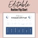 Evening Family Chore Chart, Toddler Routine, Chore Chart Printable ...