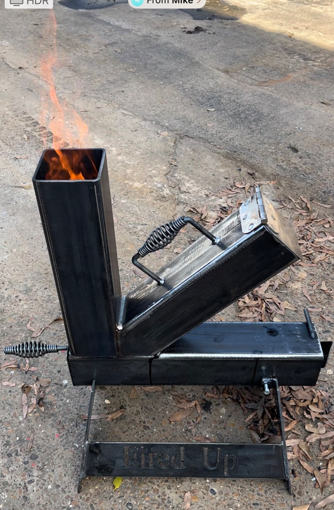 Tuff Rocket Stove - Heavy Duty Steel - Etsy