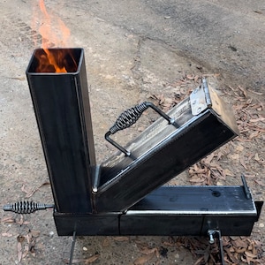 Tuff Rocket Stove - Heavy Duty Steel - Etsy