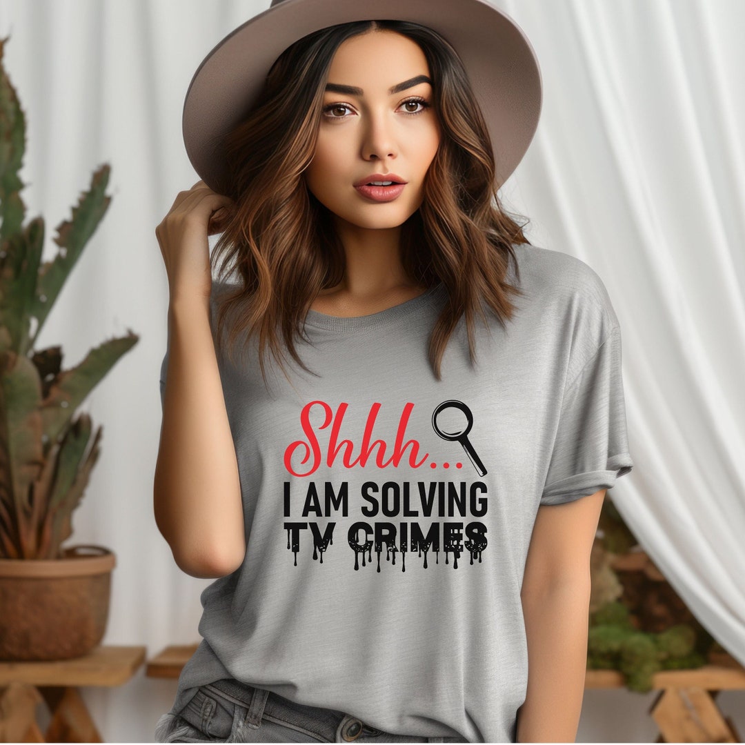 True Crime T-shirt, True Crime T Shirt, True Crime Shirt, True Crime ...