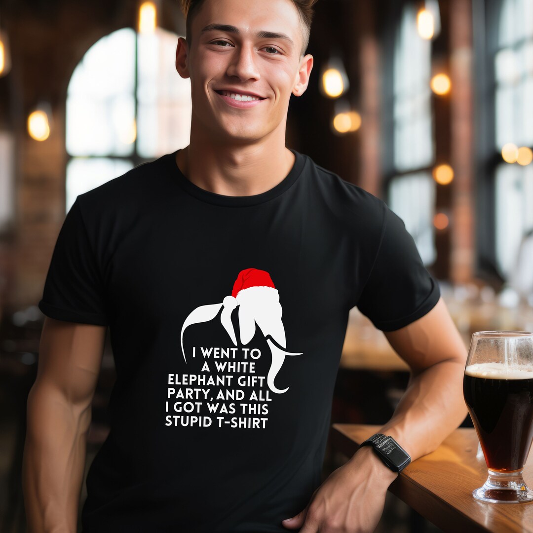 White Elephant Funny White Elephant White Elephant Tee Etsy