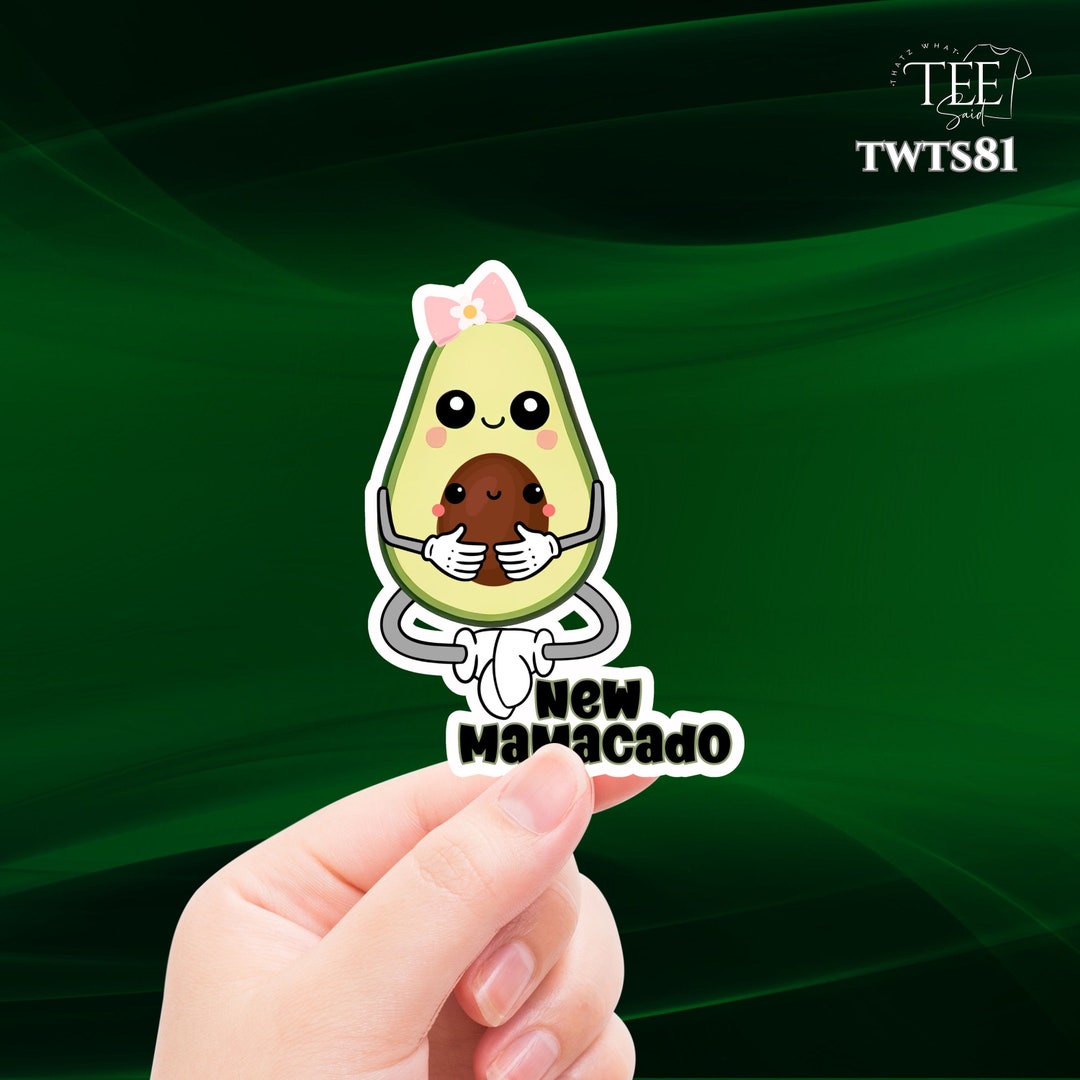 Funny Mexican Avocado Sticker: Waterproof Chicano Stickers - Etsy