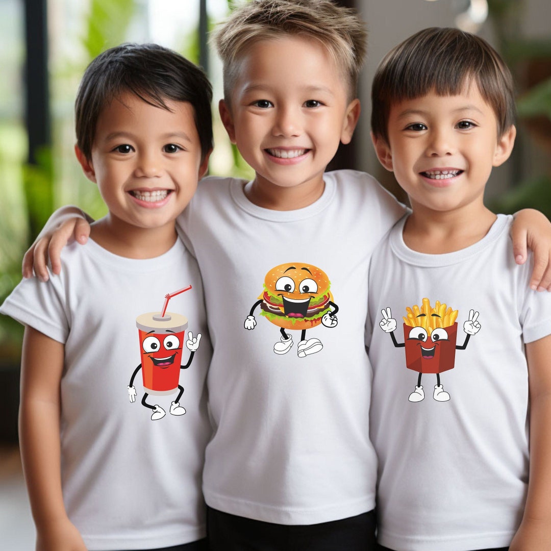 Burger Fries Best Friends Shirts, Cute BFF Matching Tees - Etsy