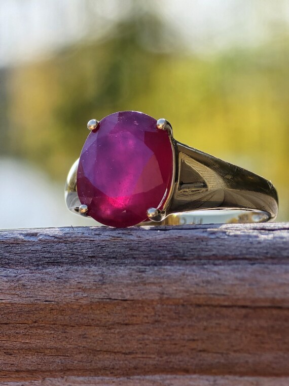 Vintage 3/4 carat ruby - Gem