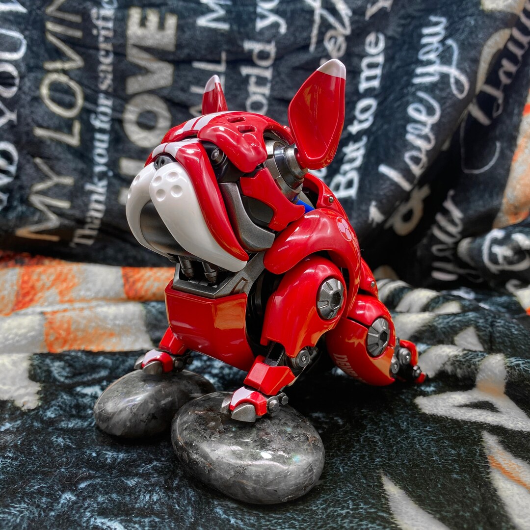 Cyberpunk Mechanical Beast Robot Dog Bulldog Mecha Doll - Etsy