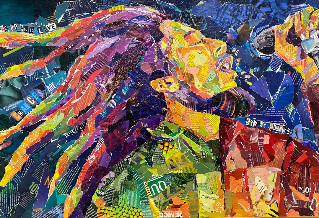 Bob Marley Collage Poster - Etsy