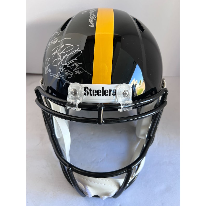Pittsburgh Steelers Terry Bradshaw Franco Harris Lynn Swann Rocky Blair ...