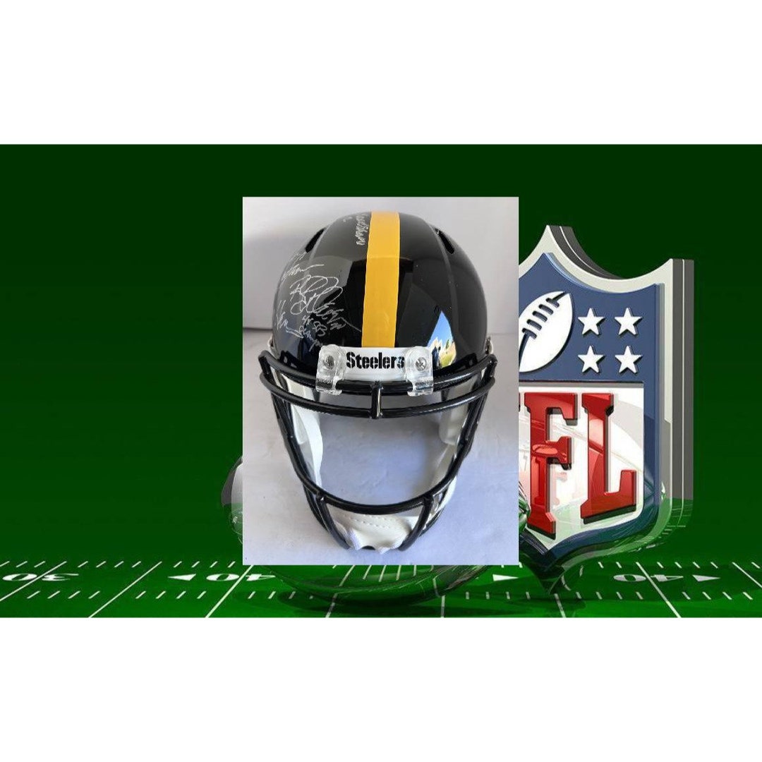 Pittsburgh Steelers Terry Bradshaw Franco Harris Lynn Swann Rocky Blair ...