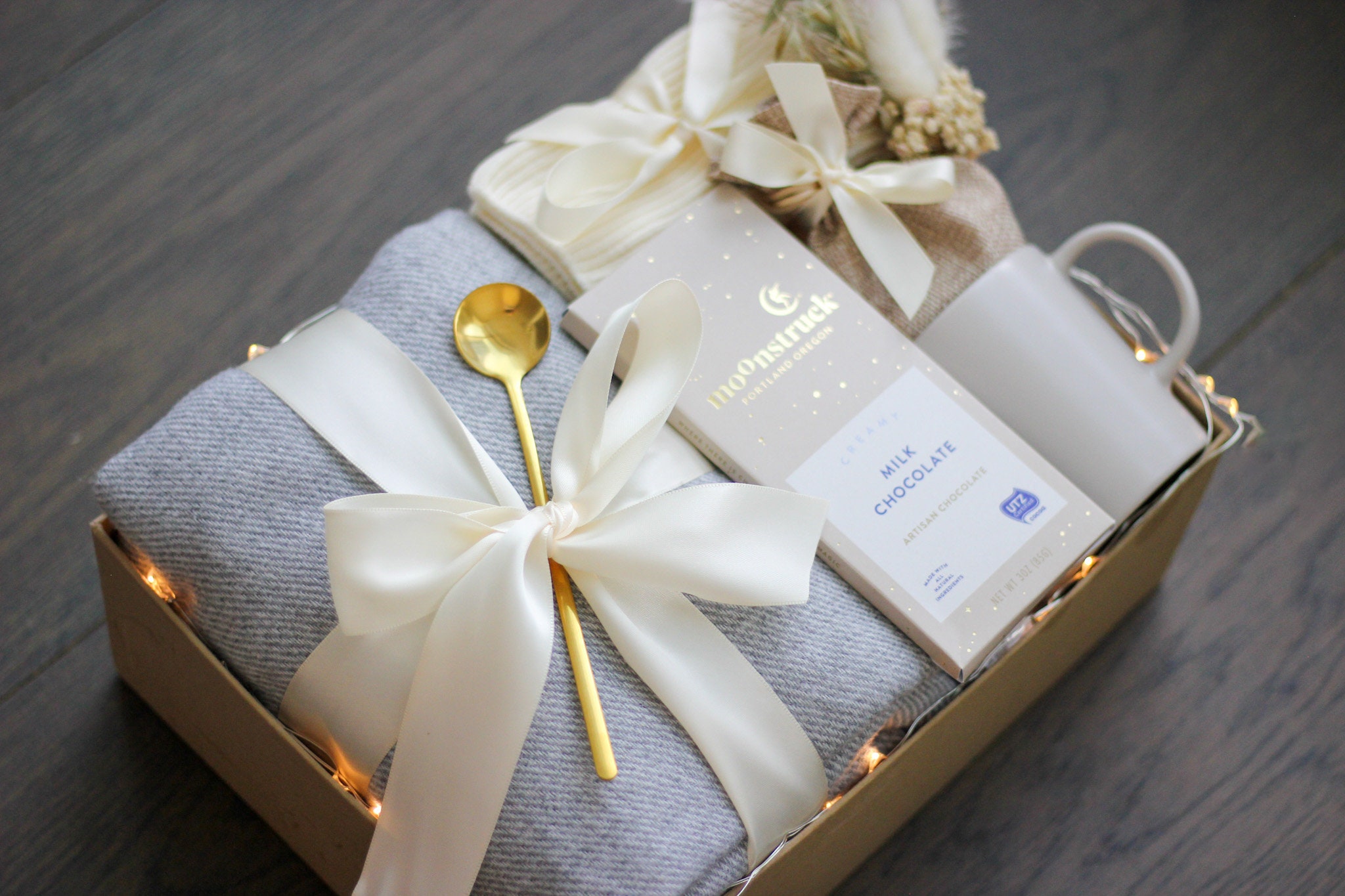 Housewarming Gift Box, Hygge Gift Box for Her, Sending a Hug, Get Well ...