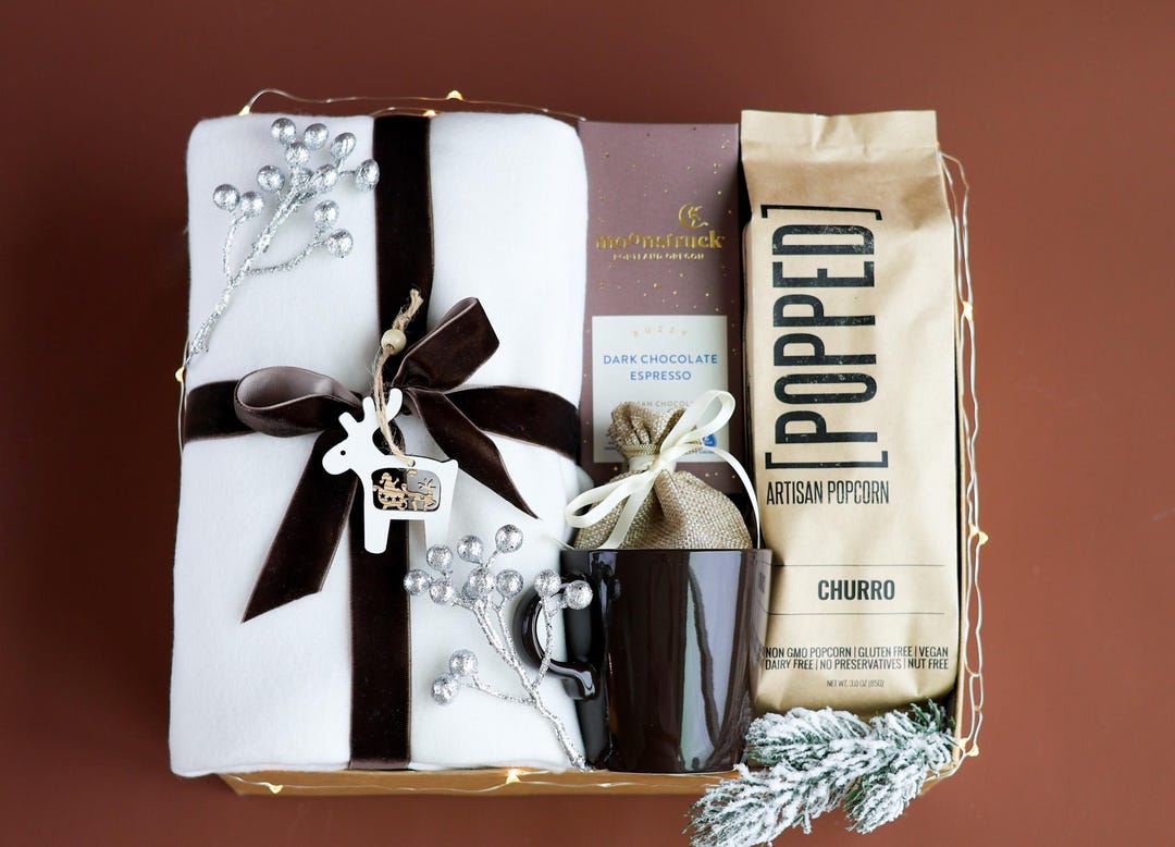 Cozy Hug in a Box – Winter Care Package, Self-care Gift Box, Christmas ...