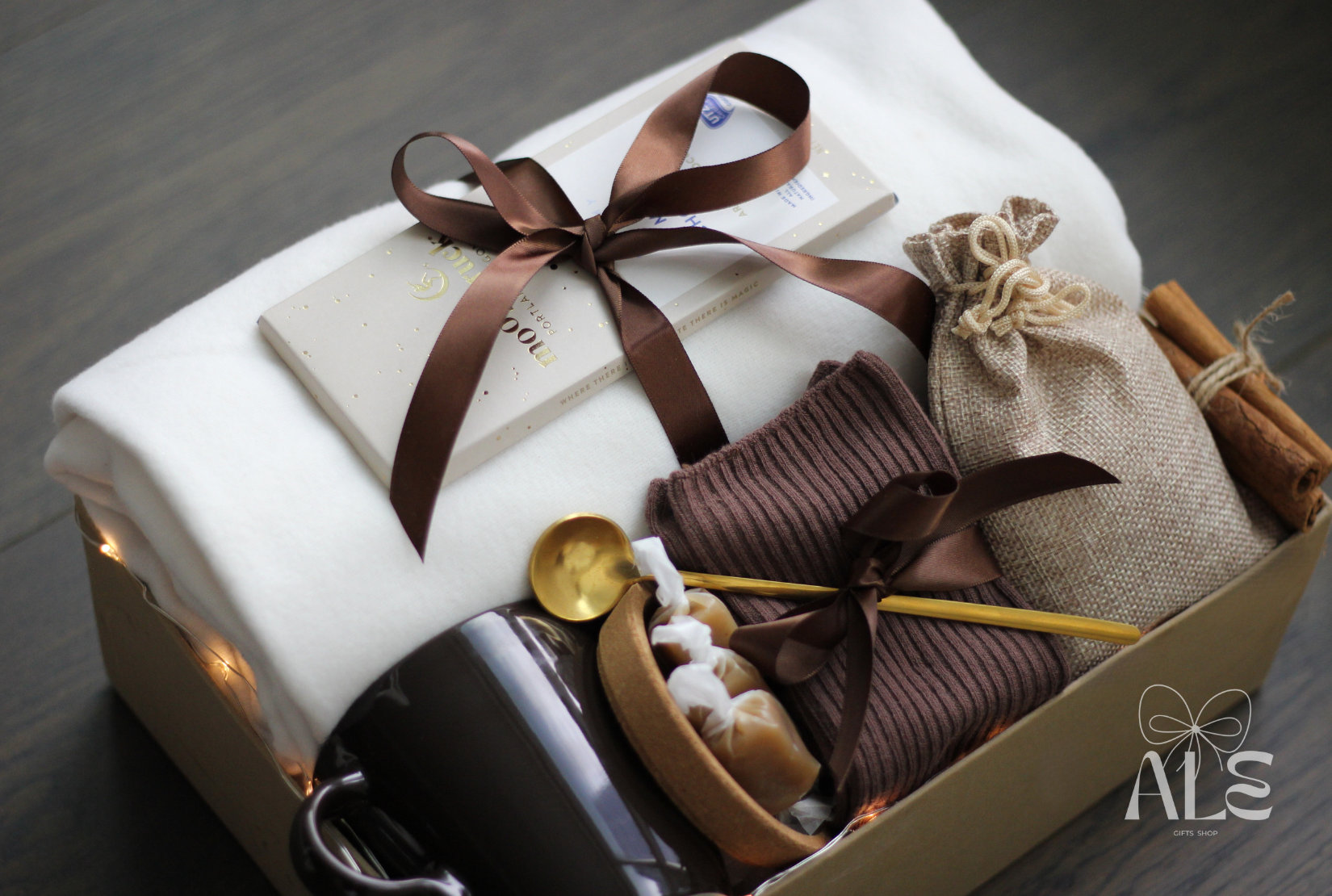 New Job Gift for Him With Blanket, Gift Box for Male Coworker, Friend ...