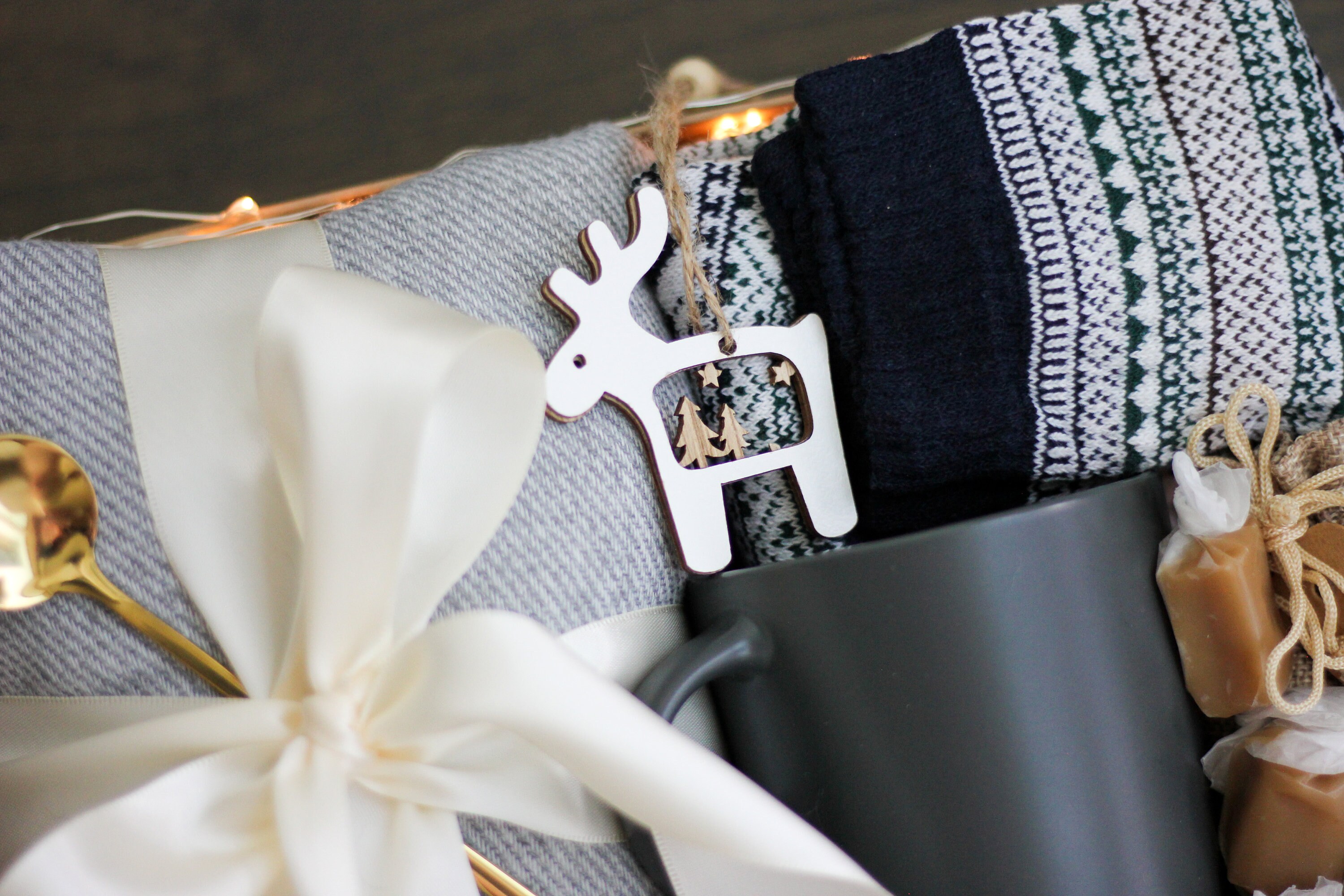 Holiday Corporate Gift Box for Clients Employees Secret Santa Gift for ...