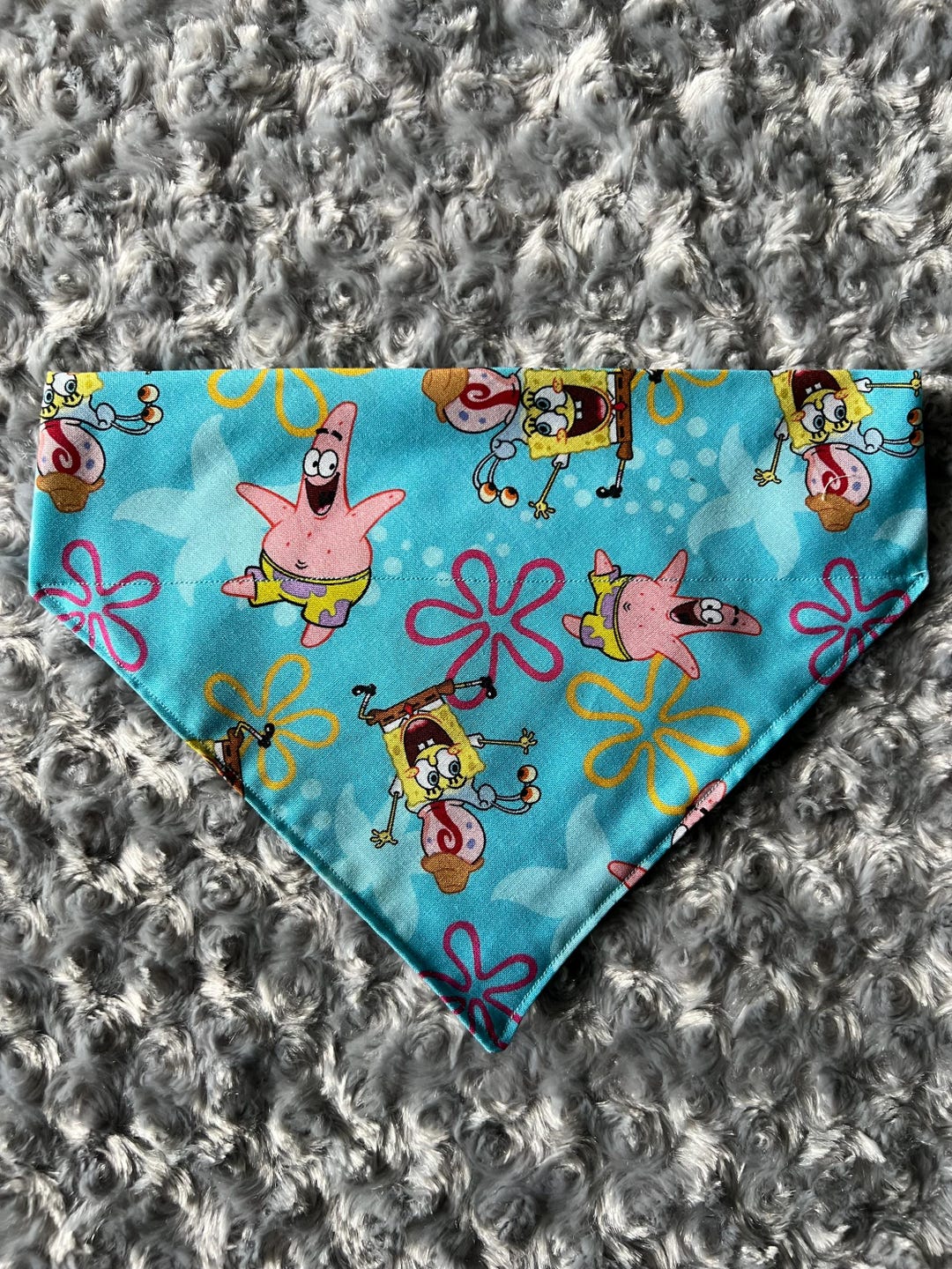 Spongebob and Patrick Slip-on Collar Bandana - Etsy