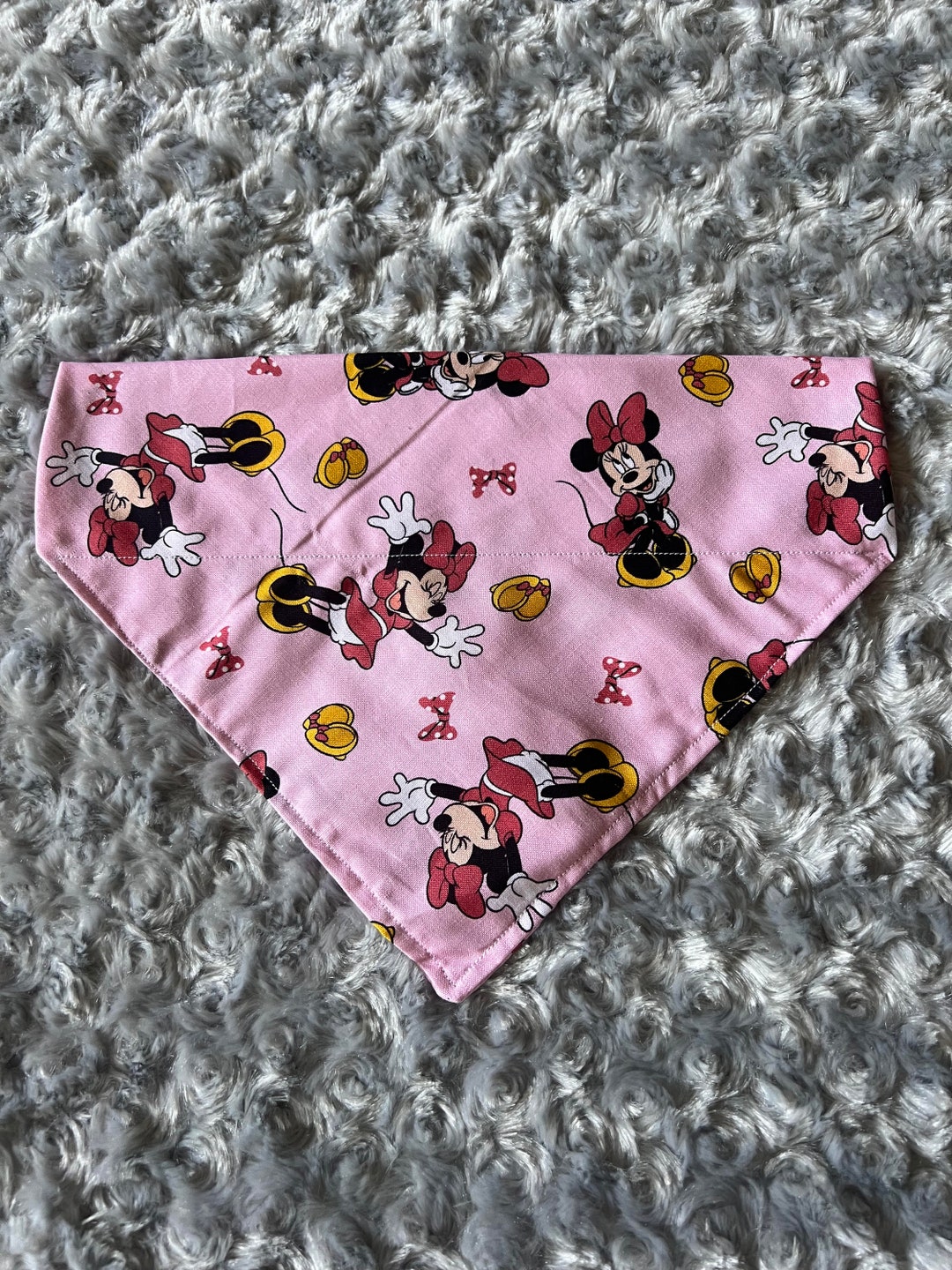 Minnie Mouse Slip-on Collar Bandana - Etsy