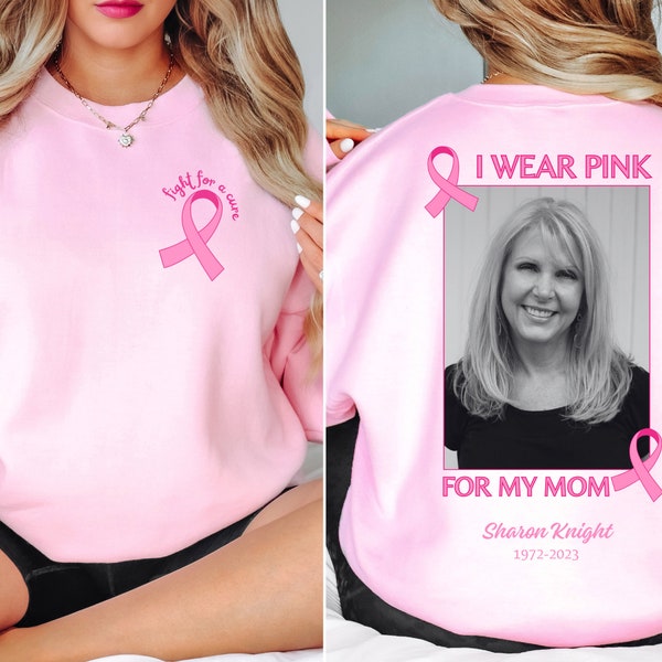 Breast Cancer Shirt Memorial - Etsy