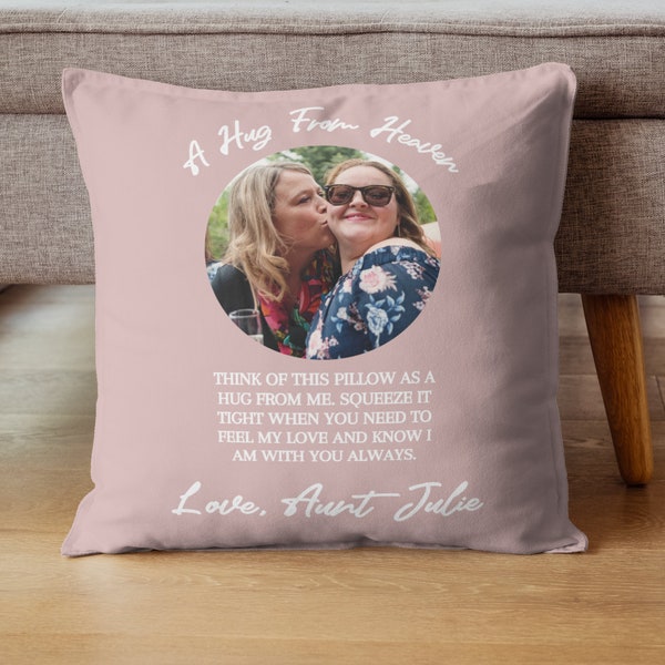 When You Miss Me Hug This Pillow - Etsy