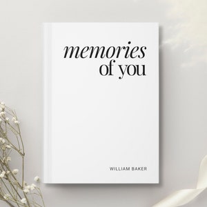 Sympathy Gift, Grief Journal, Memories of You, Condolence, Loss of ...