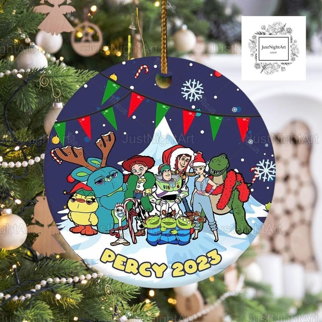 Personalized Toy Story Christmas Ornament Buzz Lightyear - Etsy