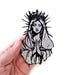 Embroidered Virgin Mary Patch, Iron-on Applique, 8x13cm, Sacred ...