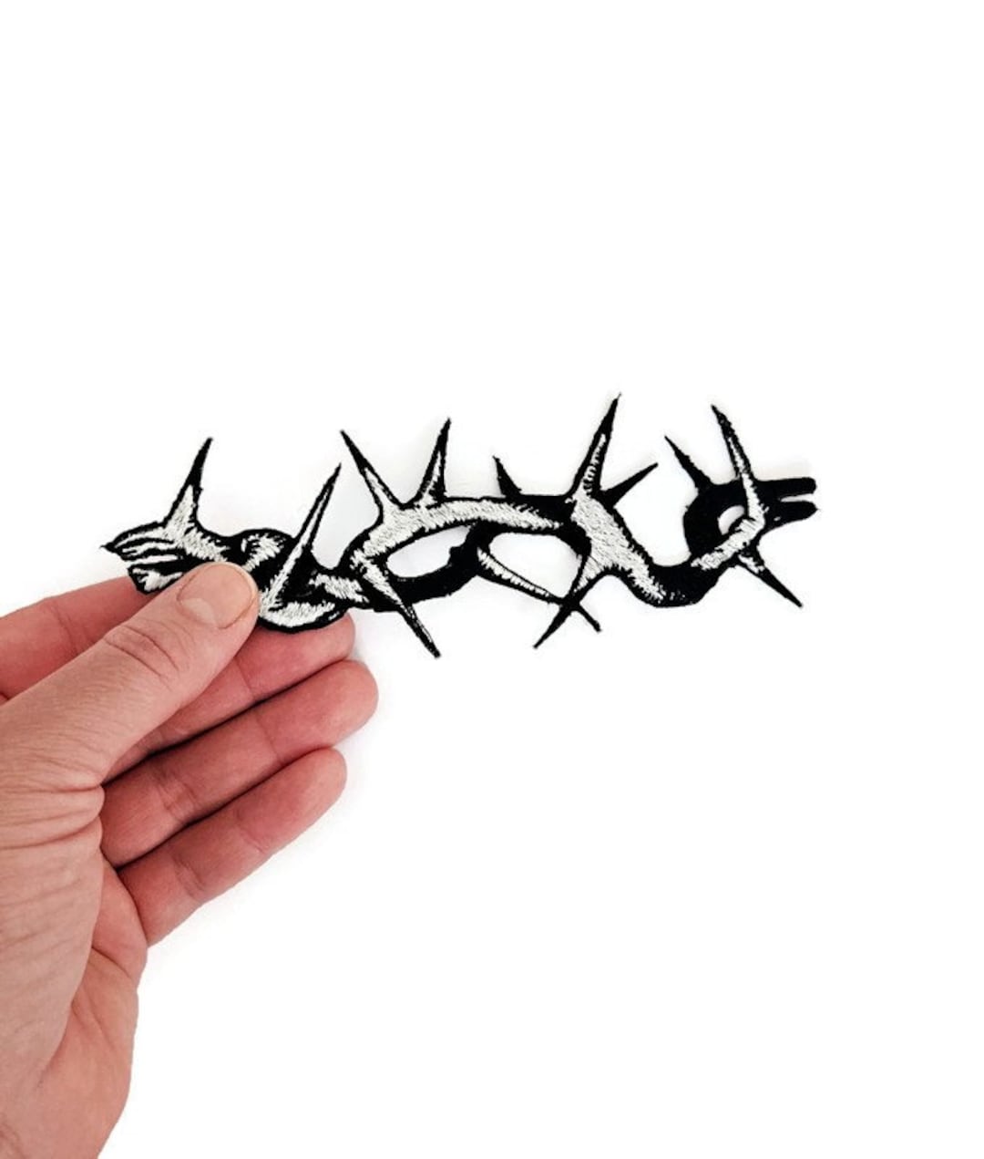 Barbed Wire Patch Iron-on - Etsy