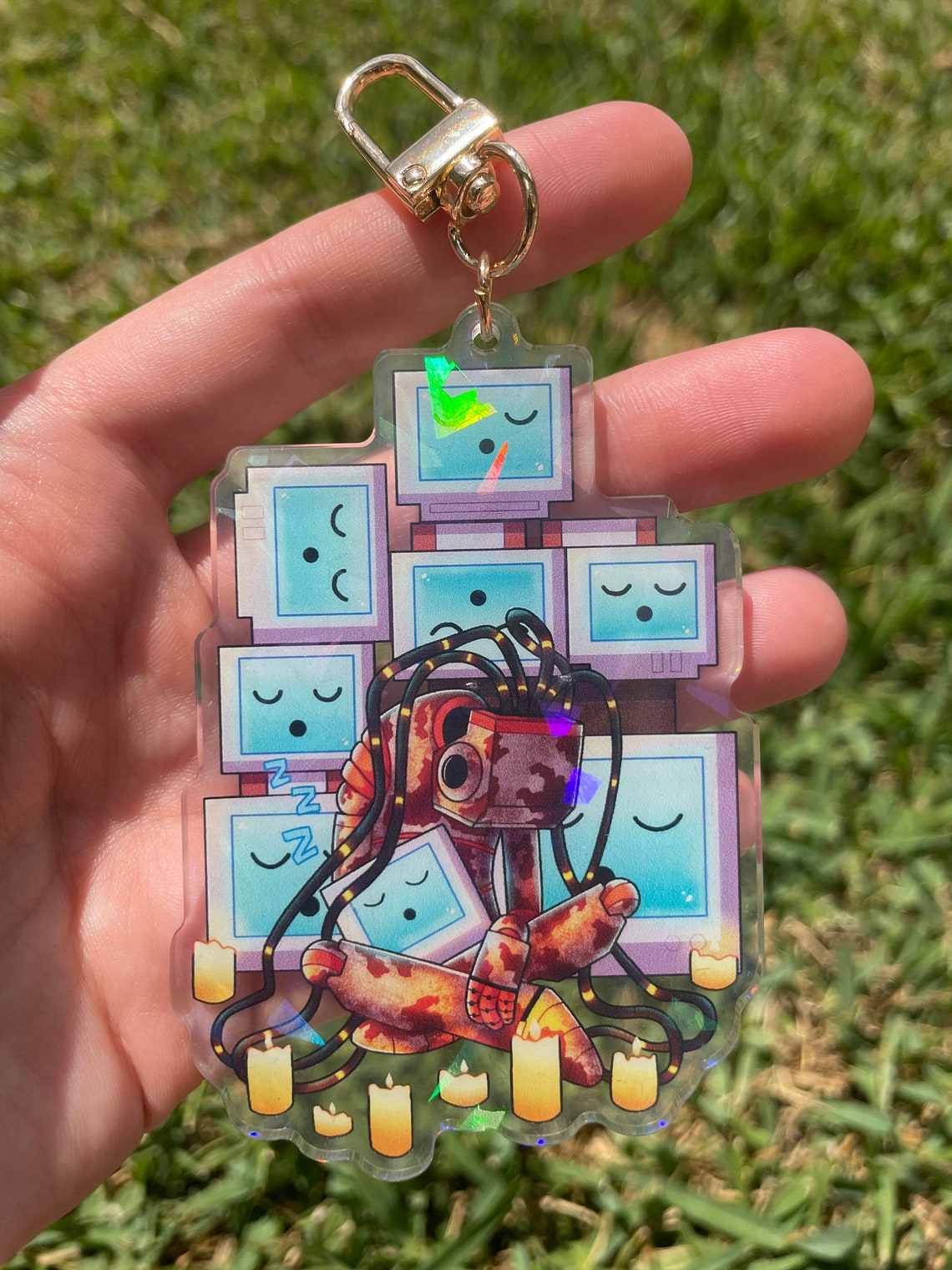 The Outsiders (stray) Holographic Acrylic Keychains - Etsy