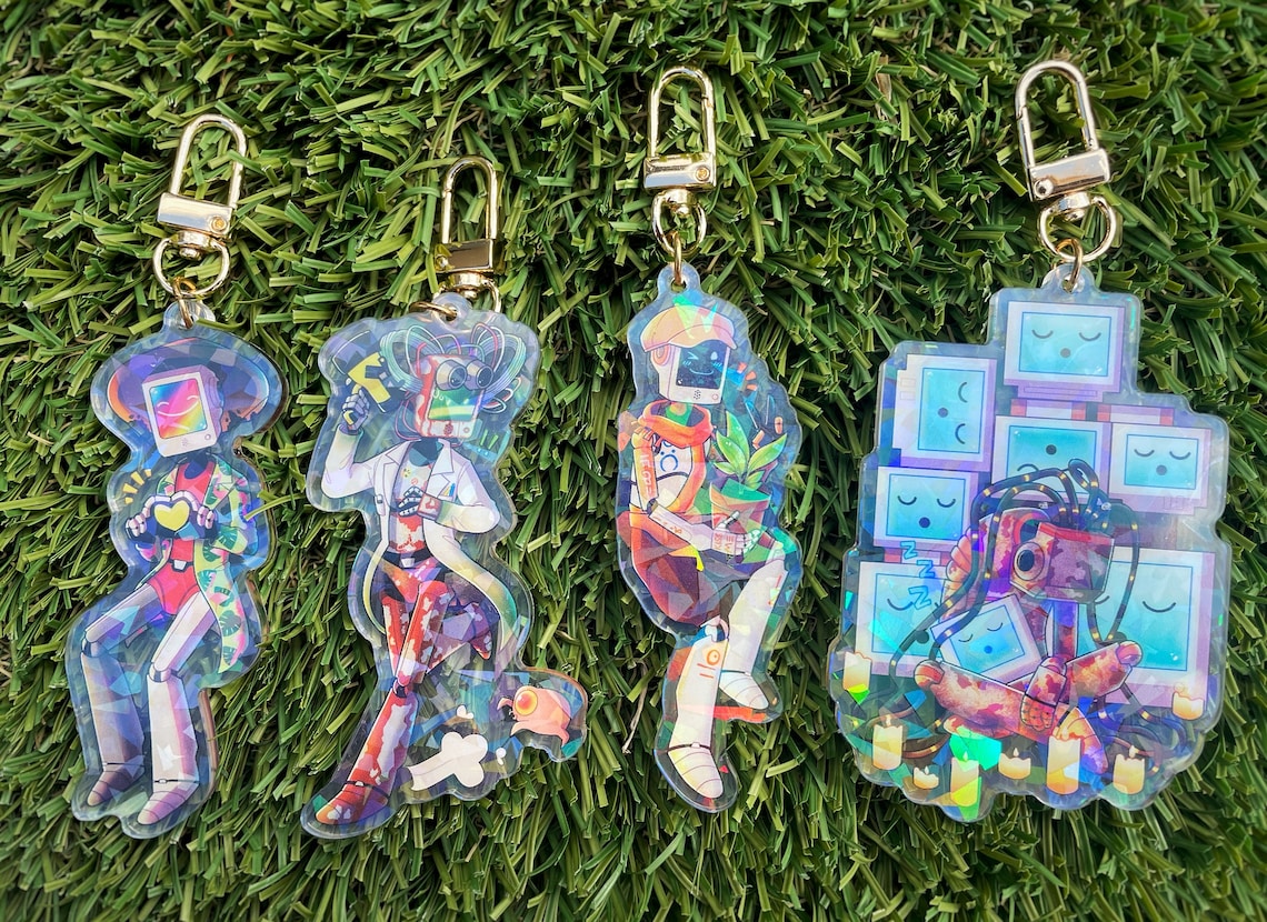The Outsiders (stray) Holographic Acrylic Keychains - Etsy