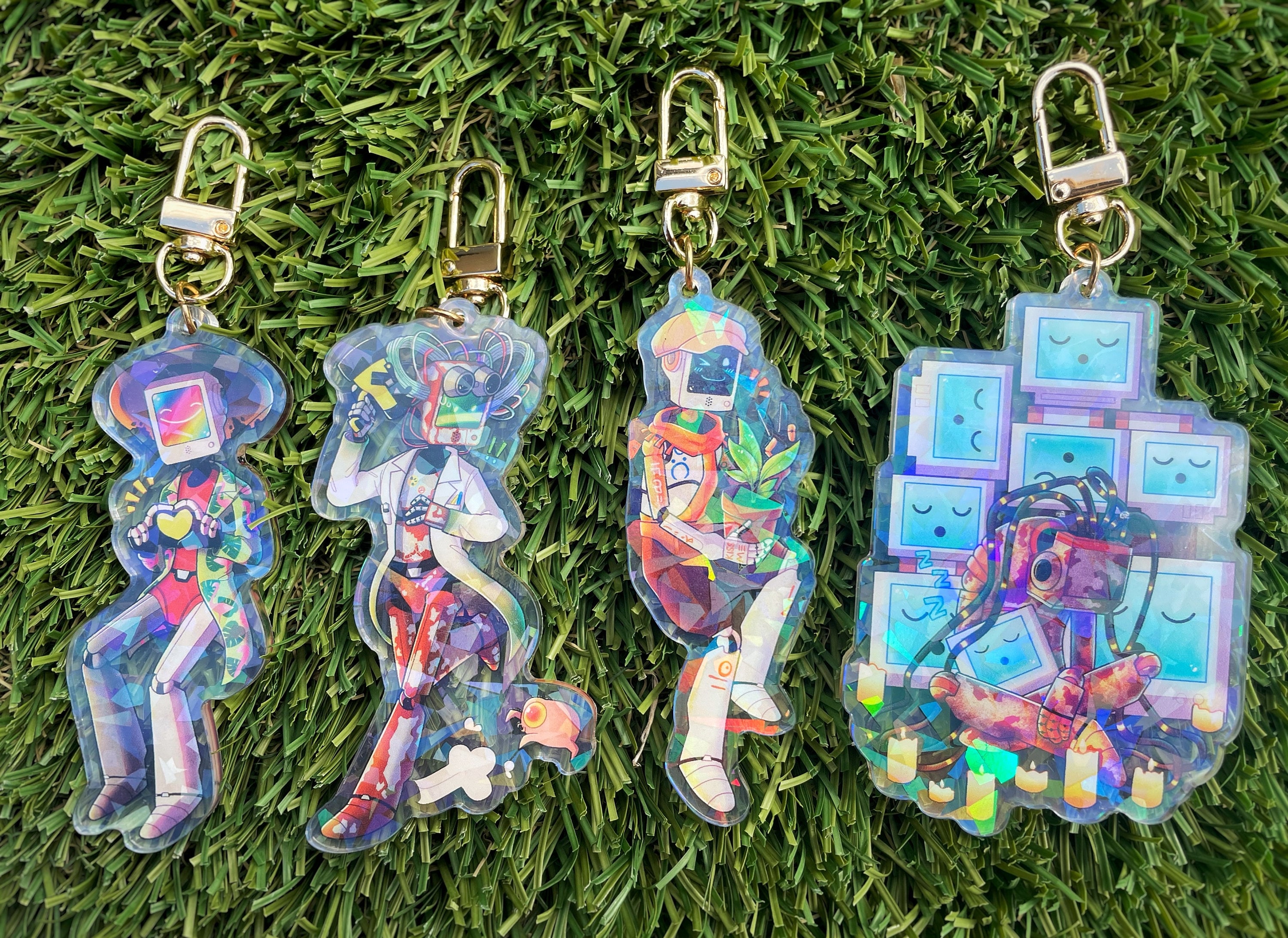 The Outsiders (stray) Holographic Acrylic Keychains - Etsy
