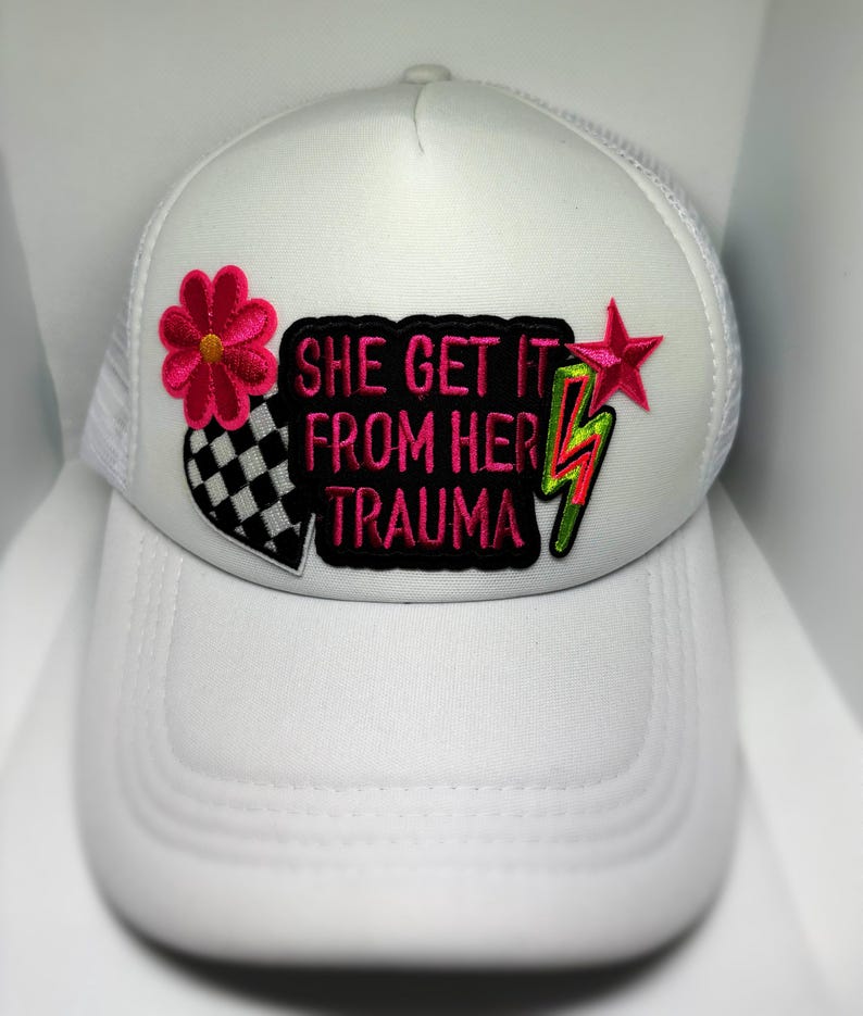 Her Trauma Trucker Hat - Etsy