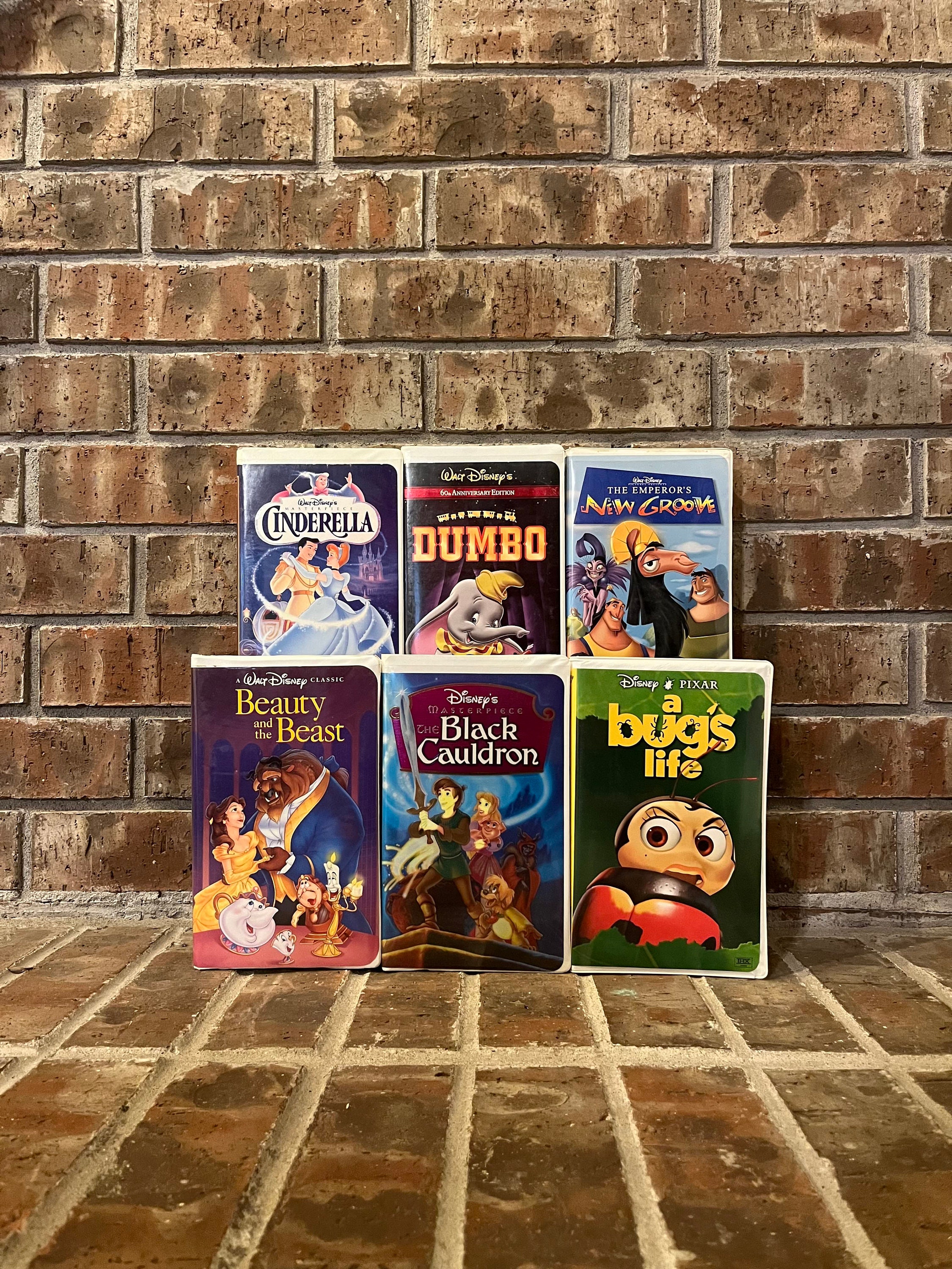 Reimagined DISNEY VHS Pin Cork Board Mickey Mouse Backing-pin Display-repurposed VHS Case Pin ...