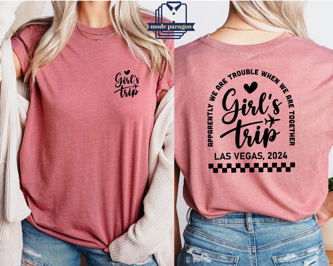 Personalized Destination Shirt, Custom Destination Girls Trip 2025 ...