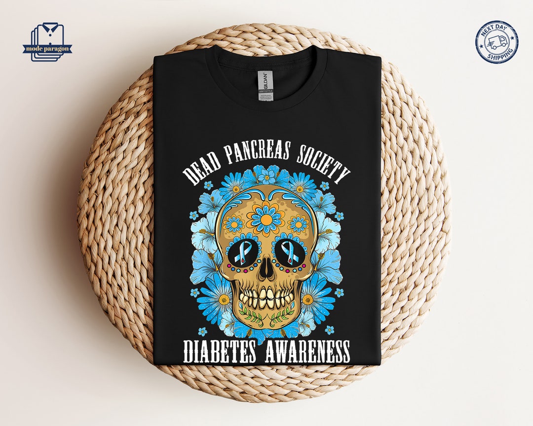 Dead Pancreas Society Funny Diabetes Awareness Shirt, Diabetes ...