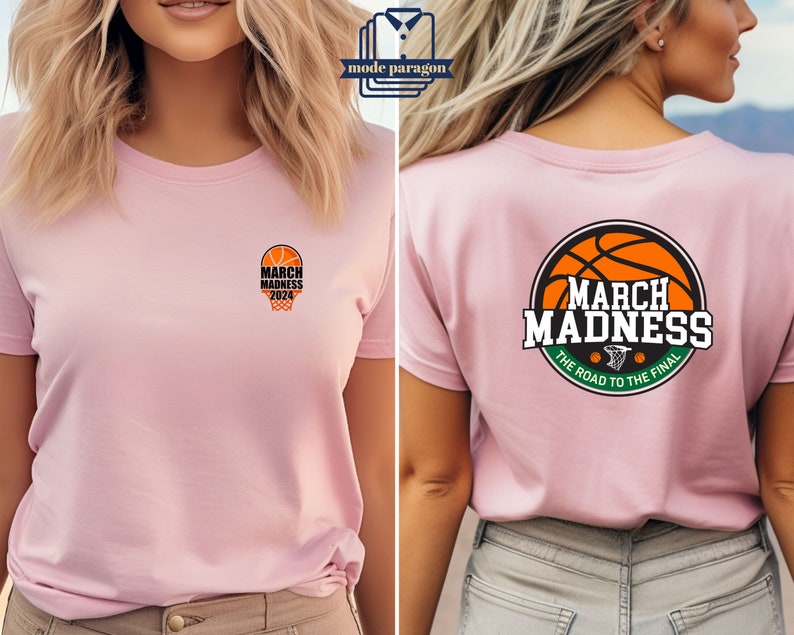 March Madness Shirt, Basketball Season Tee, Basketball Lover Tee, Funny ...