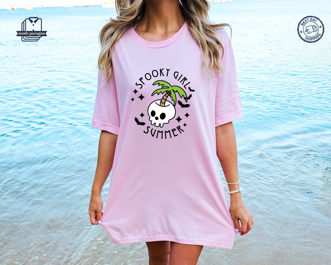 Spooky Girl Summer Shirt, Halloween Summer Vibes Sweatshirt, Gothic ...