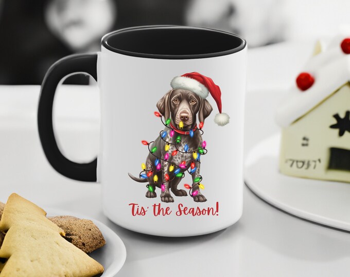 German Shorthaired Pointer Mug German Shorthaired Pointer Christmas ...
