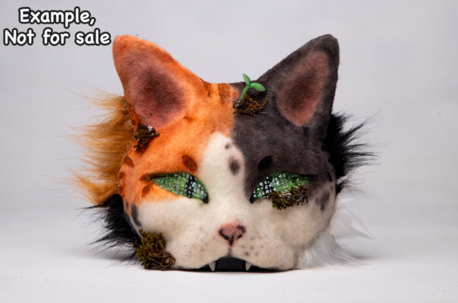 Cat Mask Commissions - Etsy UK