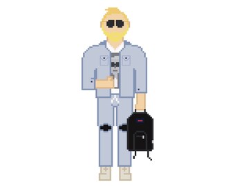 Chris Jericho jericho Appreciation Society Cross Stitch Pattern ...