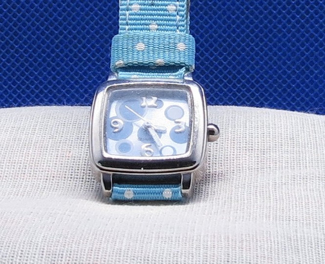 Very Cute Polk a Dot Girls Watch, Vintage Fashion Watch , Japan ...