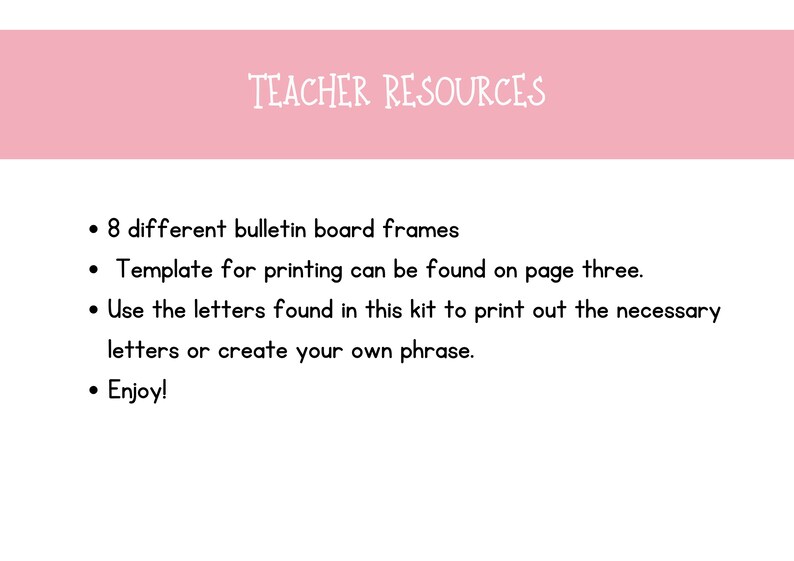 Classroom Bulletin Board Kit , Classroom Decor , Classroom Valentines ...