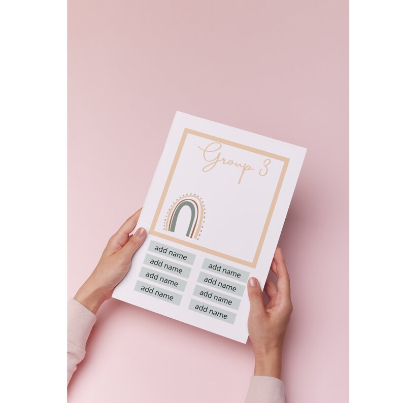 Classroom Group Labels, Classroom Pastel Group Labels , Classroom Decor ...