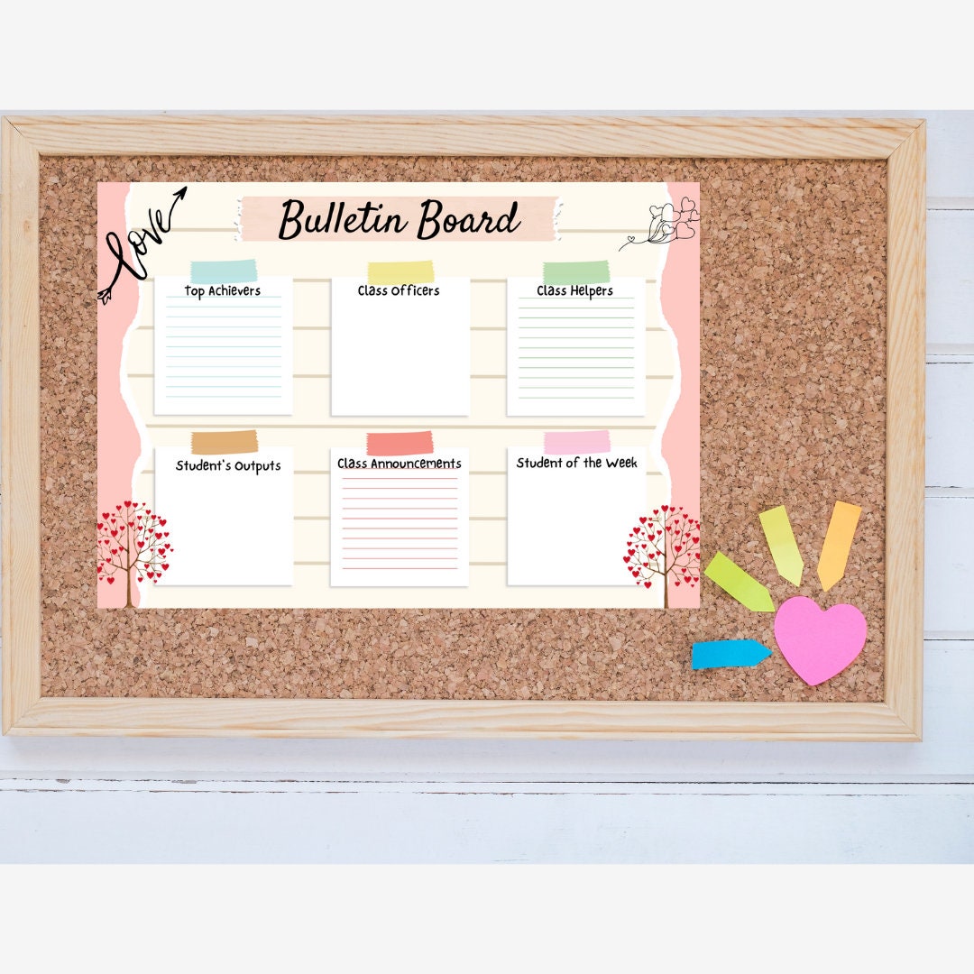 Classroom Bulletin Board Happy Love Day Poster , Bulletin Board ...