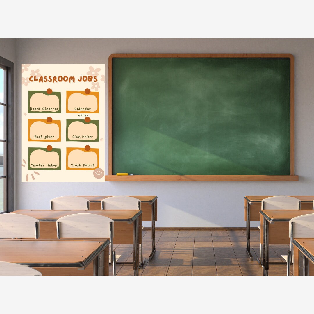 Classroom Jobs Poster , Classroom Poster, Classroom Decor , Poster ...