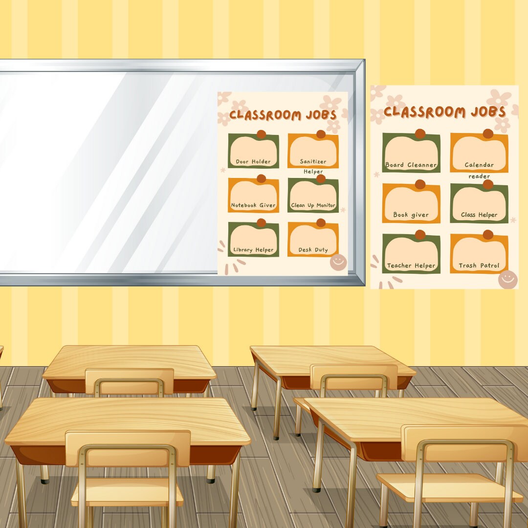 Classroom Jobs Poster , Classroom Poster, Classroom Decor , Poster ...